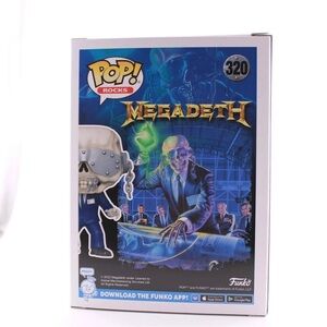 Funko | Toys | Funko Pop Pop Rocks Megadeth Vic Rattlehead Wprotector ...